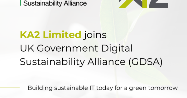 KA2 Joins the UK Government Digital Sustainability Alliance - KA2